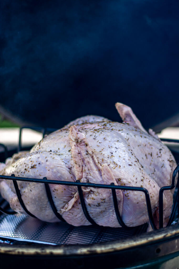 Grilled Whole Turkey Recipe - Easy and Delicious | Kitchen Laughter