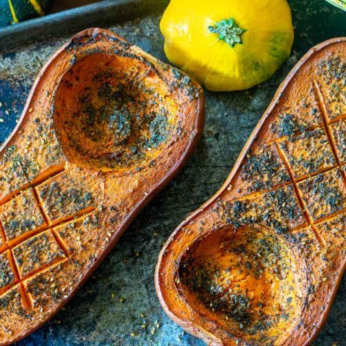 Smoked Butternut Squash {Three Ingredients} - Kitchen Laughter