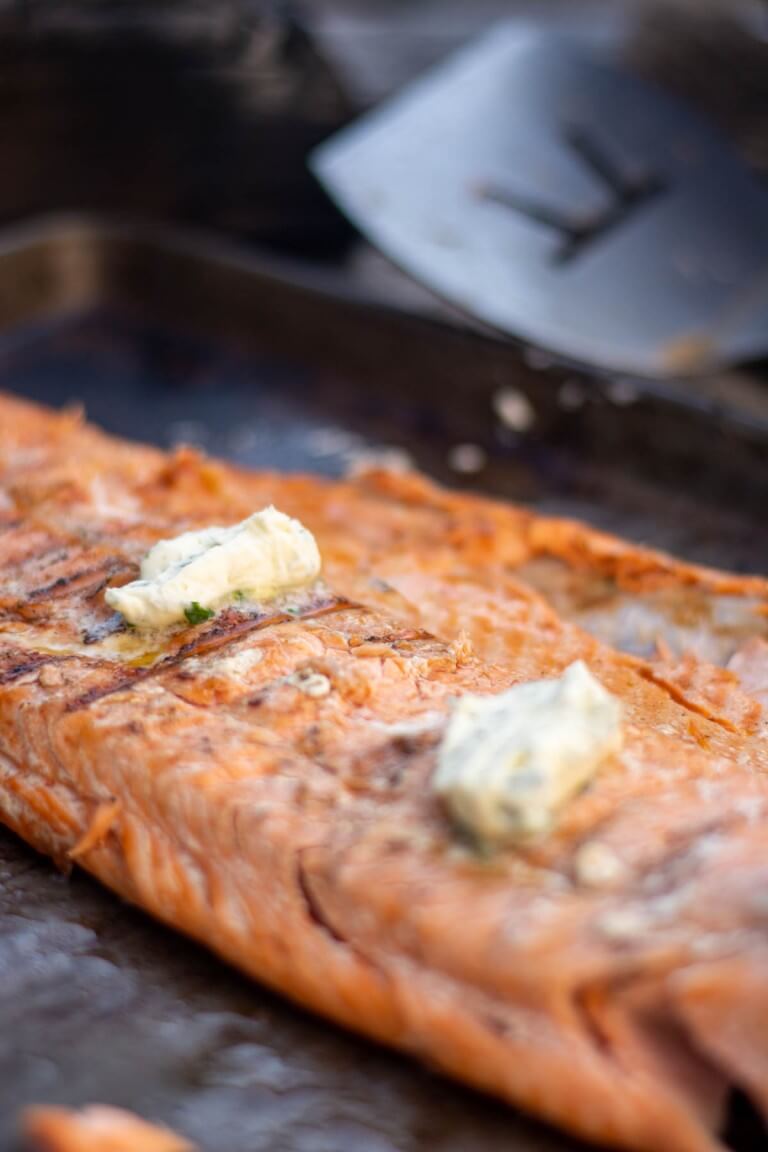 Grilled Steelhead Trout with Herb Butter {35 Minutes} - Kitchen Laughter