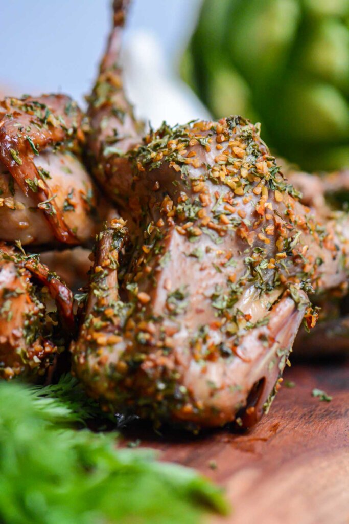 Smoked Quail - Kitchen Laughter