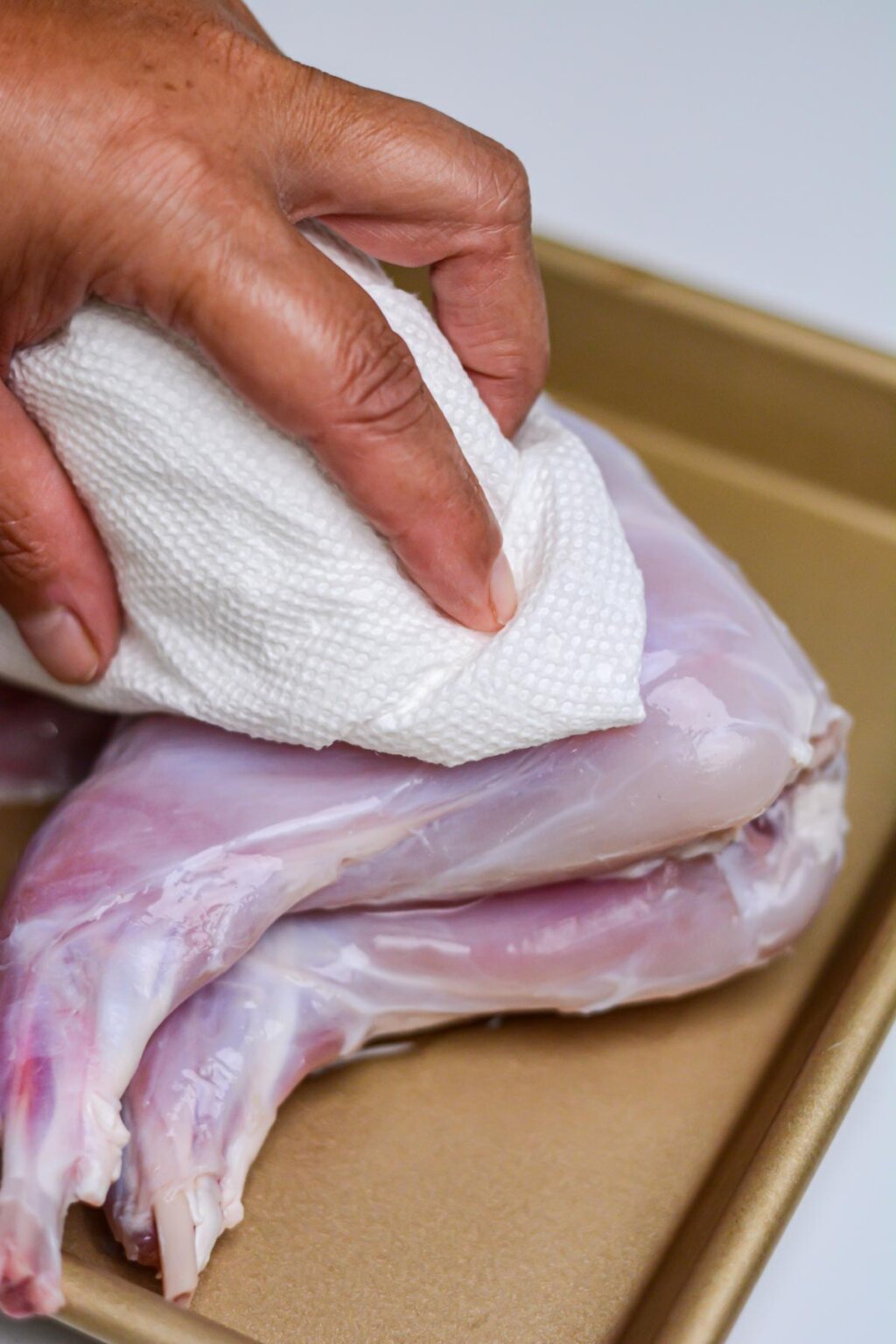 Smoked Rabbit (Brined in Buttermilk) - Kitchen Laughter