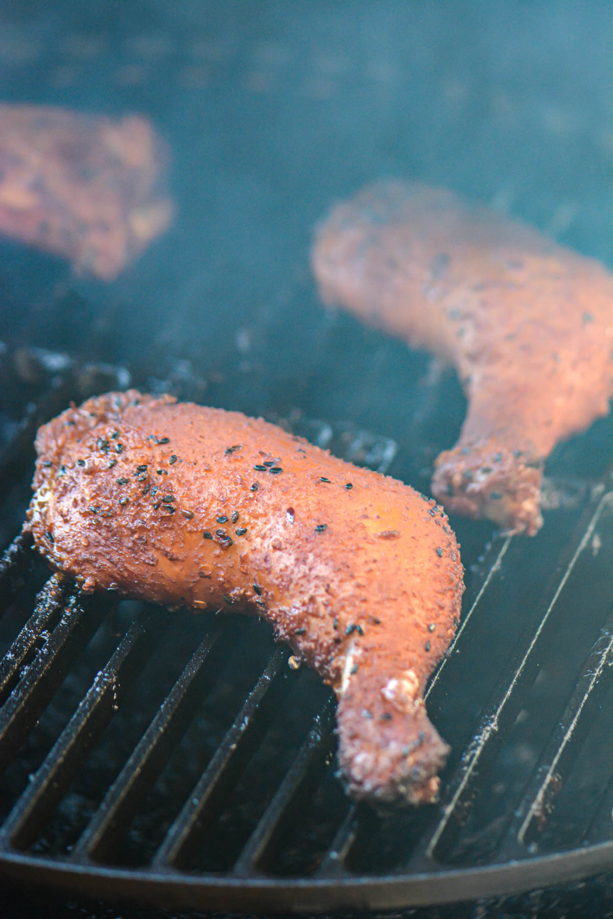 Smoked Chicken Quarters - Kitchen Laughter