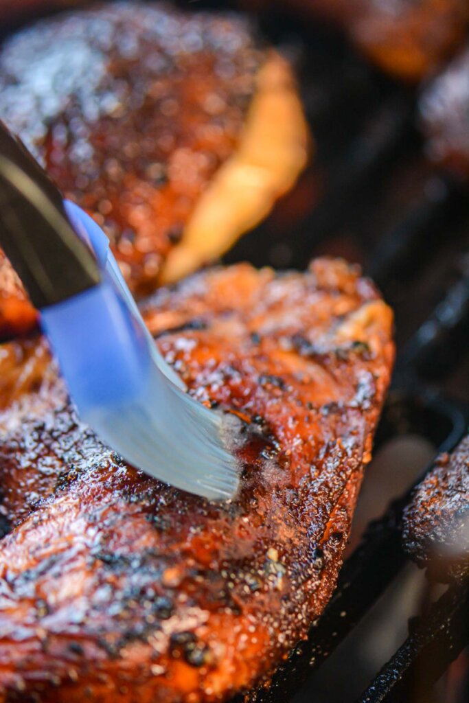 Smoked Chicken Quarters - Kitchen Laughter