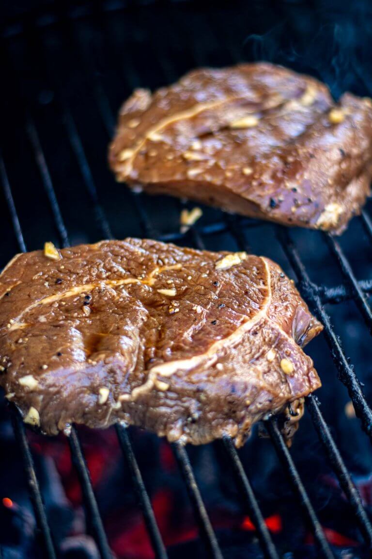 Grilled Ranch Steak - Kitchen Laughter
