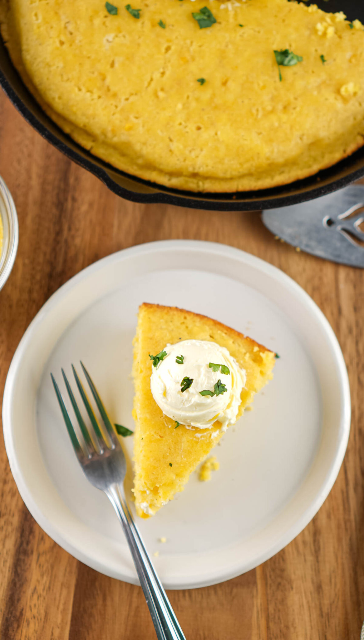 Smoked Cornbread (Skillet Recipe) - Kitchen Laughter