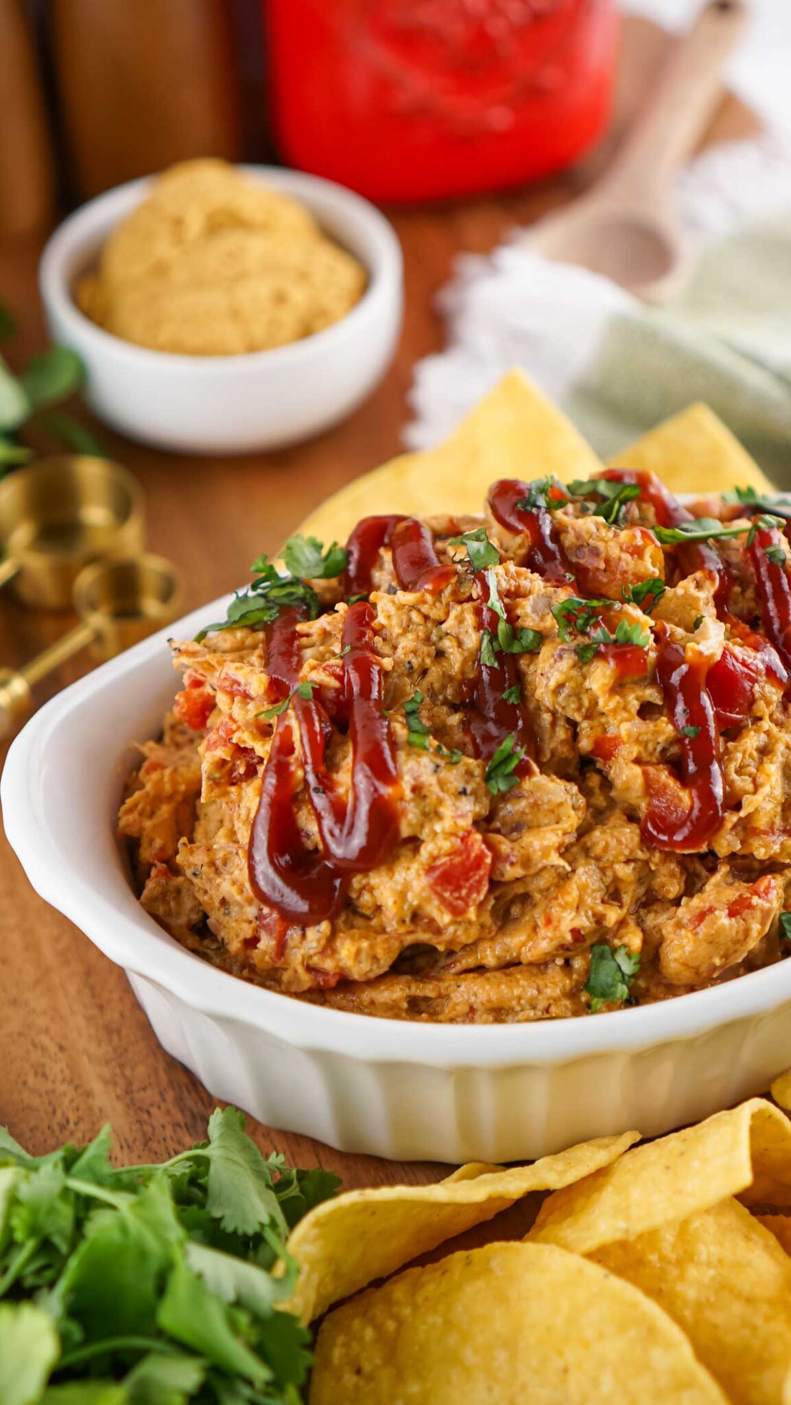 Smoked BBQ Dip With Leftover Pulled Pork - Kitchen Laughter
