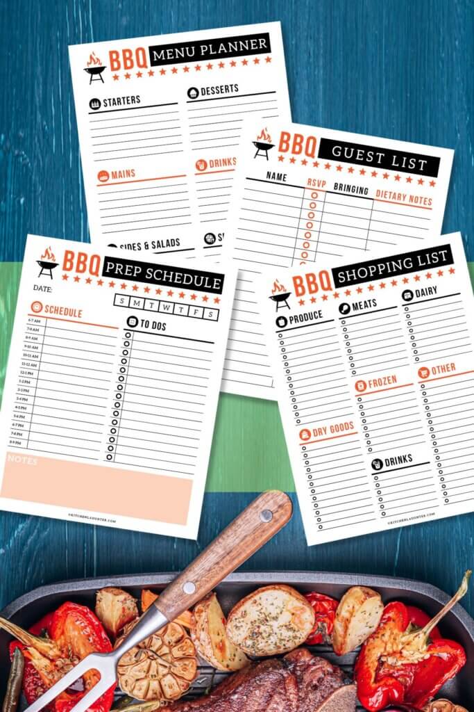 Free Printable & Editable BBQ Sauce Labels - Kitchen Laughter