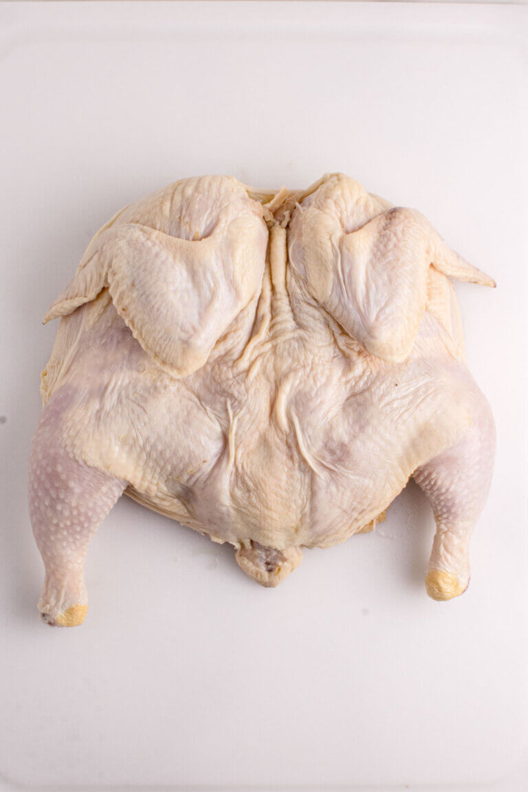 How To Spatchcock A Chicken (Knife & Scissors Methods) - Kitchen Laughter